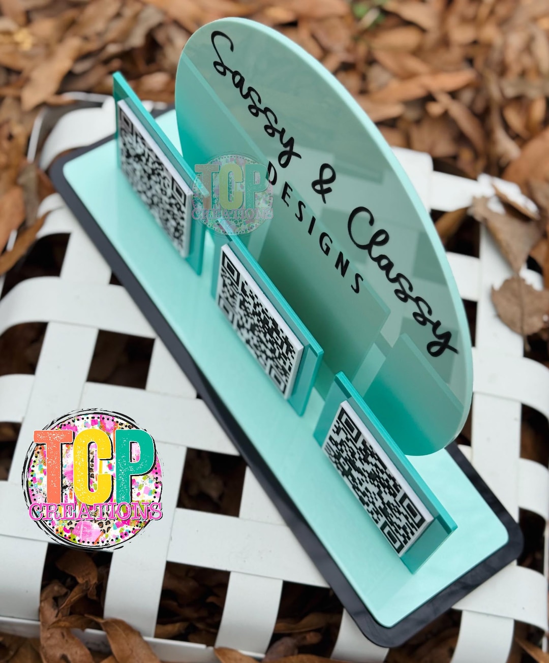 Customizable Business Sign With QR Codes | Stand Out at Your Next Event ...