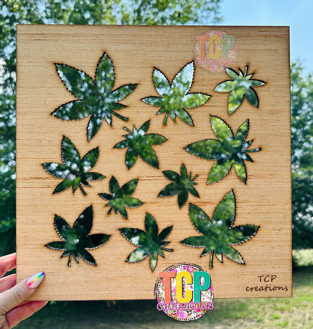 Scattered "leaf" Pattern/shapes Bleaching Stencils | Bleached Shirts ...