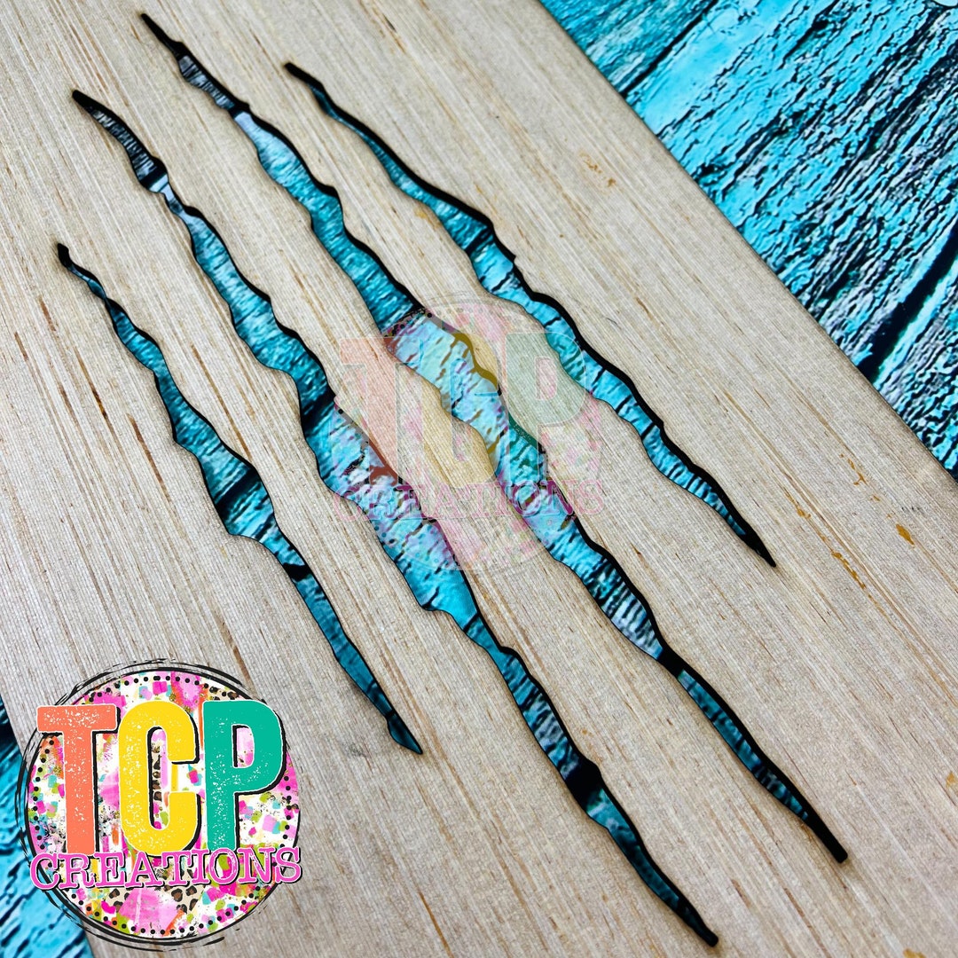 Slash/scratch Bleaching Template/stencil Bleached Shirts - Etsy