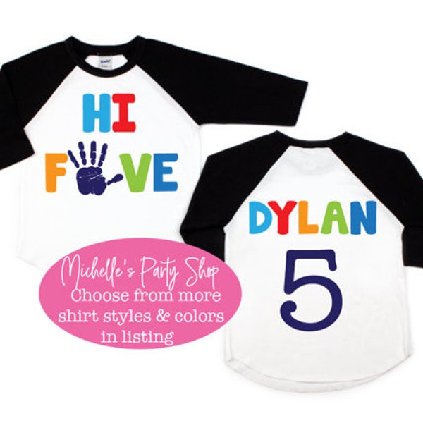 High Five Shirt - Etsy