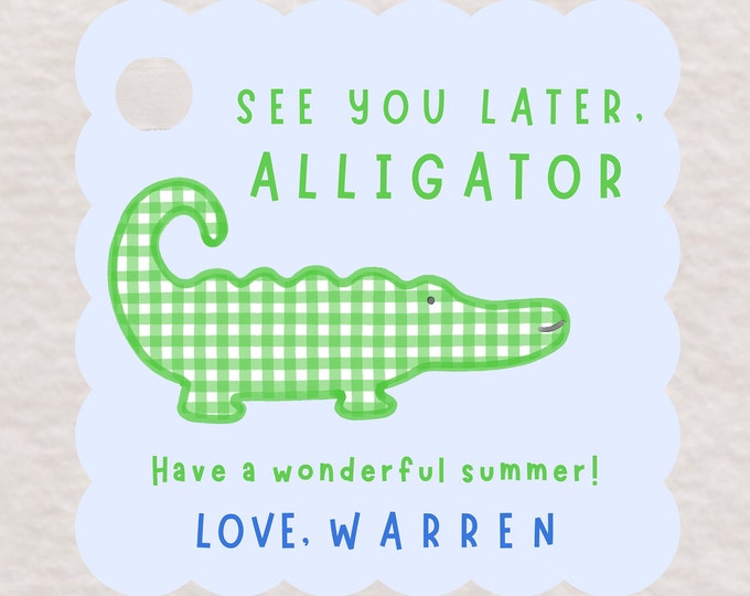 End of School Tag, Hello Summer Tag, End of School Gift Tag, Happy ...