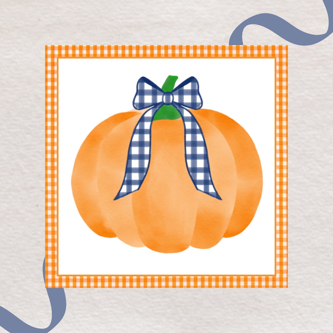 Happy Fall Gift Tag, Digital Happy Fall Gift Tag, Pumpkin Gift Tag ...