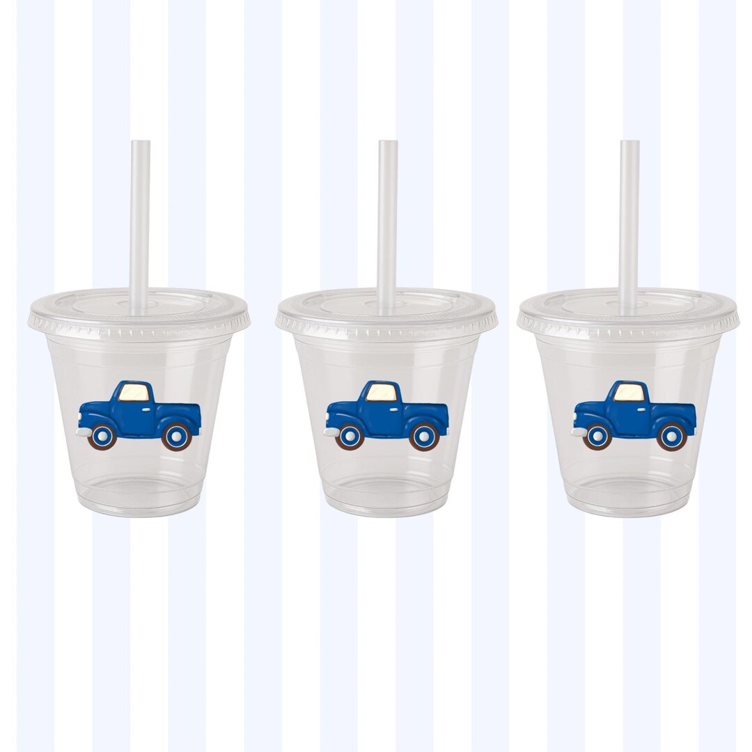 Little Blue Truck Party Cups, Little Blue Truck Party Supplies, Little ...
