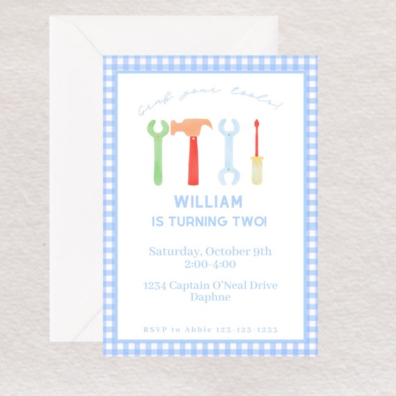 Tool Invitation / Tool Birthday Party / Tool Digital / Tool | Etsy
