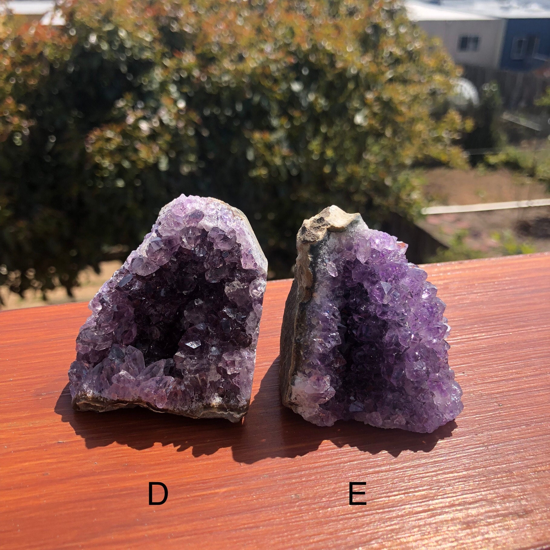 Raw Amethyst Cluster Cut Base - Etsy
