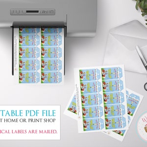 Sports Birthday Favor Tags, Sports Team Mini Thank You Gift Hang Tags ...