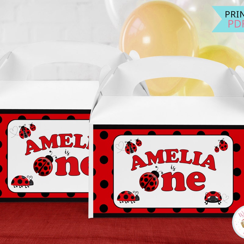 Lady Bug Favors - Etsy