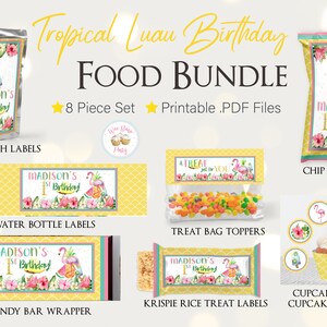 Hawaiian Luau Tropical Party Favors Bundle Aloha Birthday - Etsy