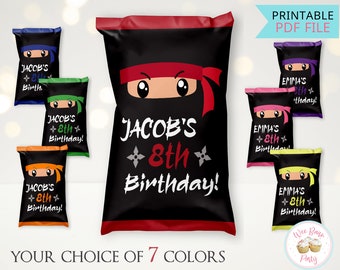 Karate Chip Bag - Etsy