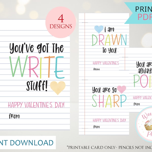 Class Valentines - Etsy