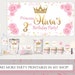 Princess Crown Water Bottle Labels, Princess Party Printable Birthday ...