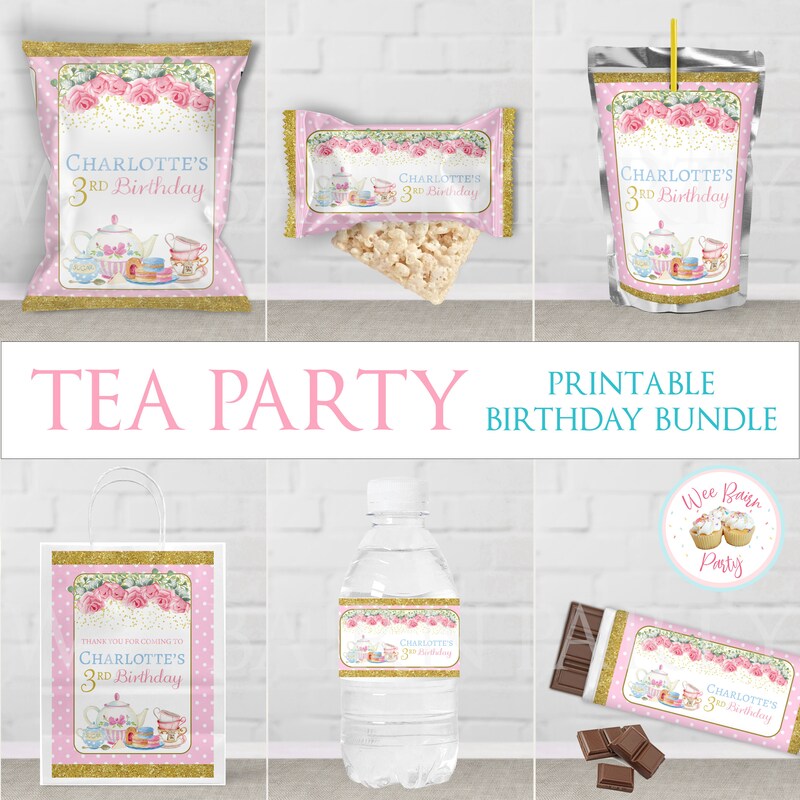 Tea Party Favors - Etsy