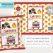 Firefighter Birthday Custom Chip Bags Printable Firetruck - Etsy