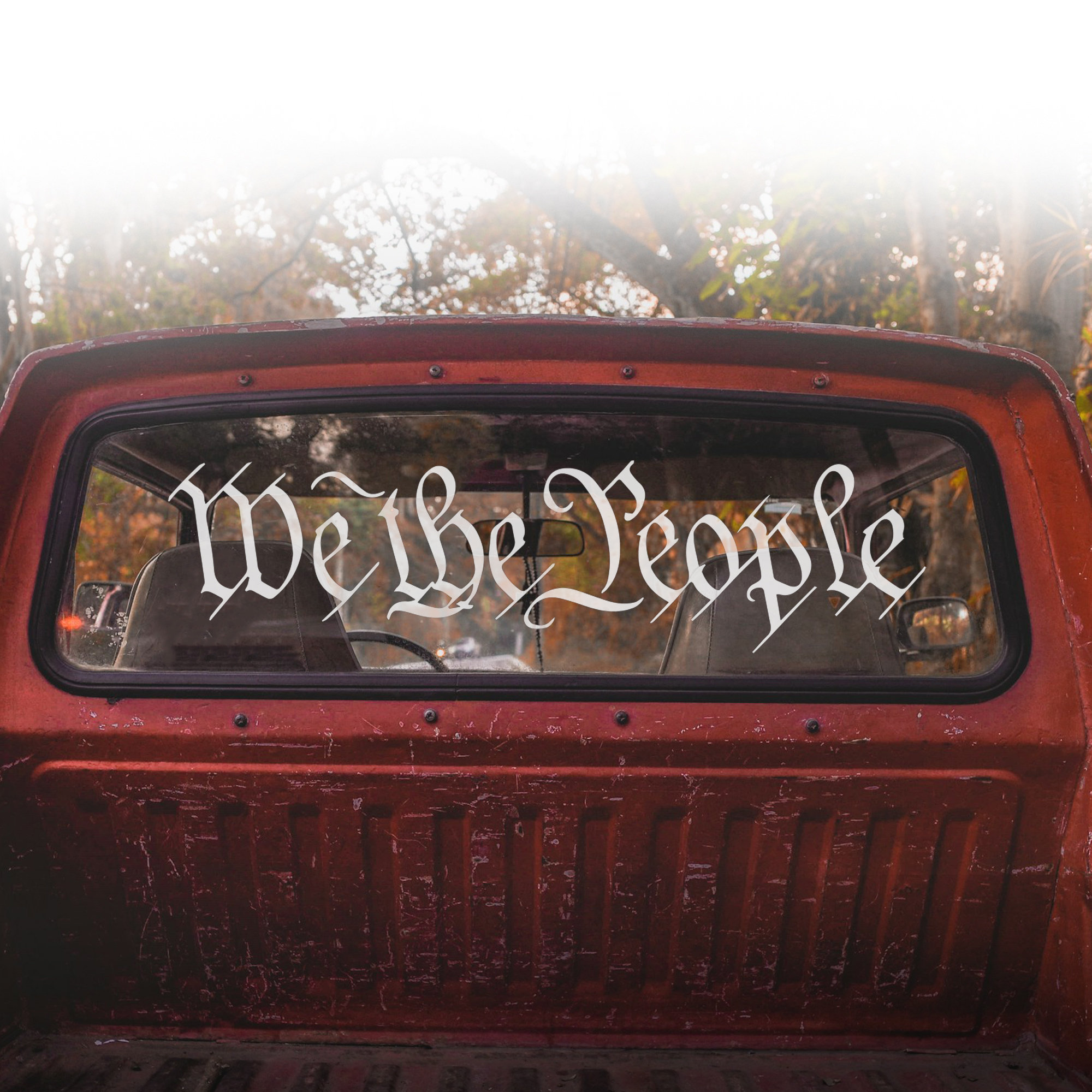 We the People Sticker Vinyl Die Cut Decal Car Truck Window Phone Laptop ...
