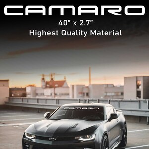Camaro Sticker Premium Quality Die Cut Vinyl Decal - Etsy