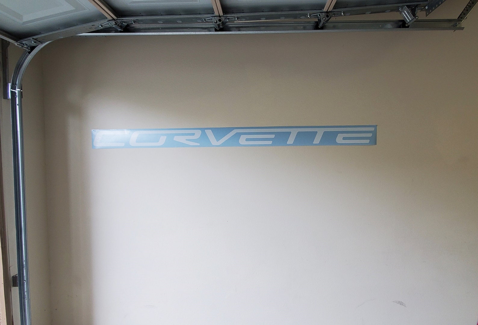 Corvette Sticker Glossy Vinyl Decal Logo Emblem Large & Small Sizes ...