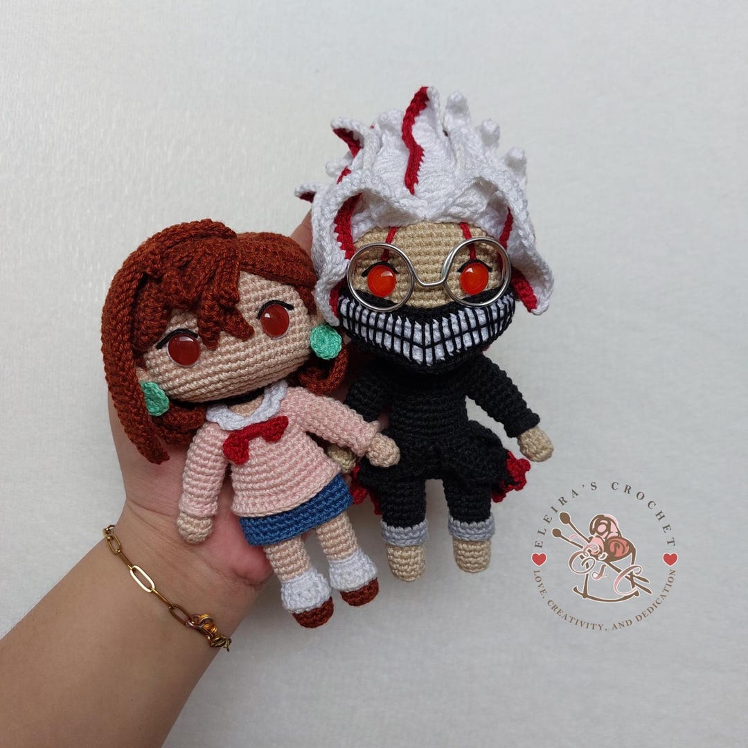 Momo Ayase and Okarun Turbo SET "dandadan" Inspired Amigurumi Crochet ...