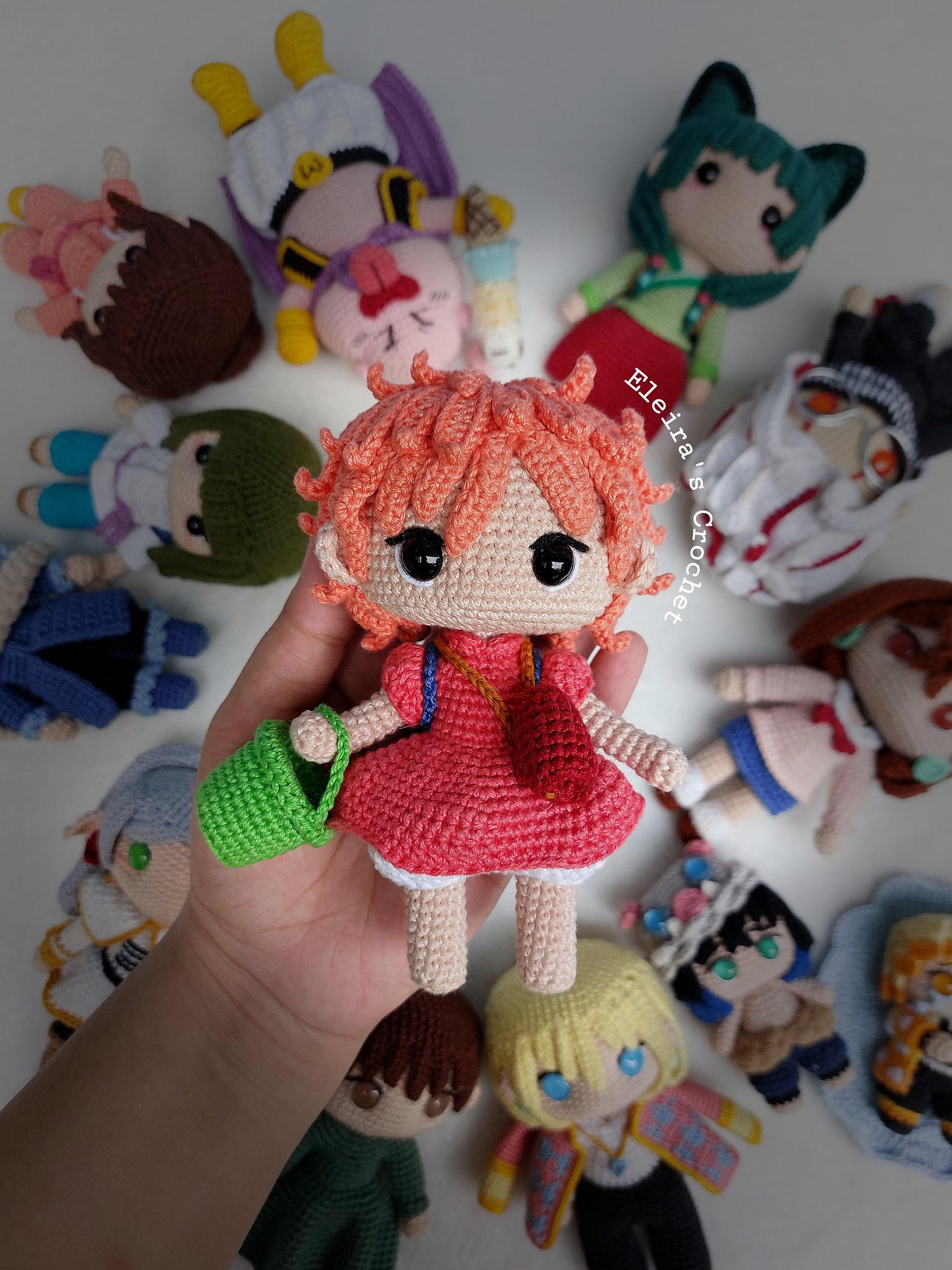 Crochet Amigurumi Ponyo Anime Inspired Pattern - Etsy