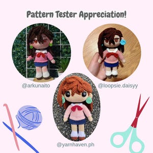 Ayase Momo From Dandadan Inspired Amigurumi Crochet Pattern - Etsy
