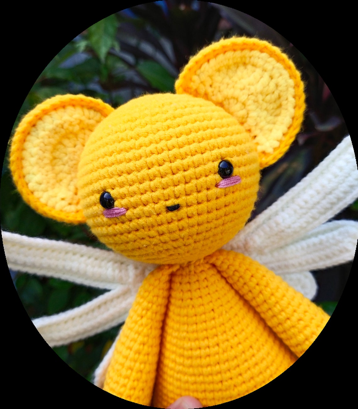 Cute Yellow Kero Chan Crochet Amigurumi Pattern - Etsy