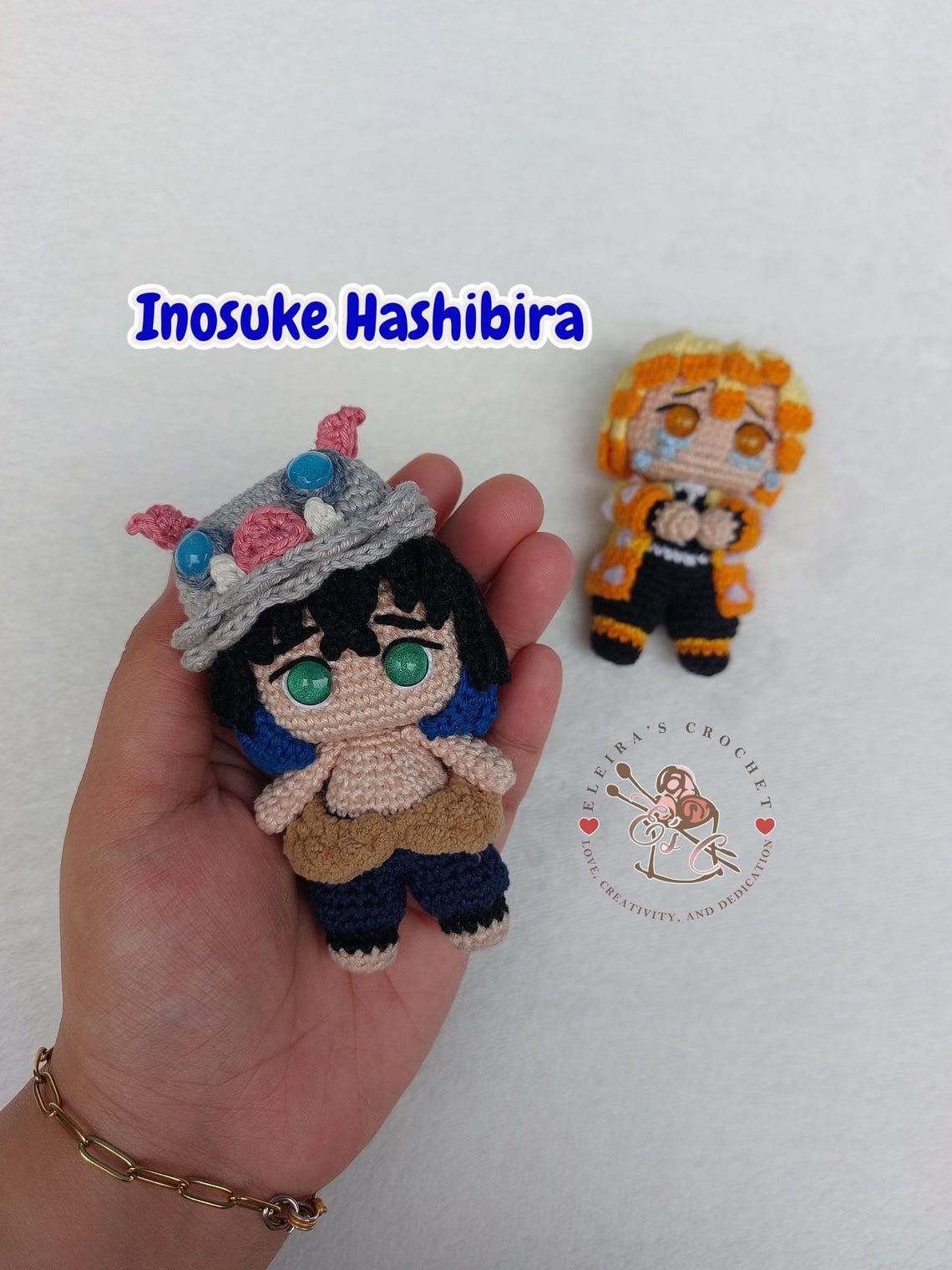Crochet Amigurumi Boar Inosuke Anime Inspired Pattern - Etsy