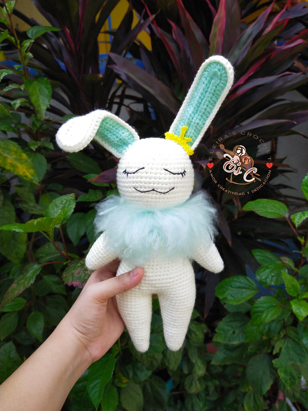 Cute White Momo Rabbit Crochet Amigurumi Pattern - Etsy