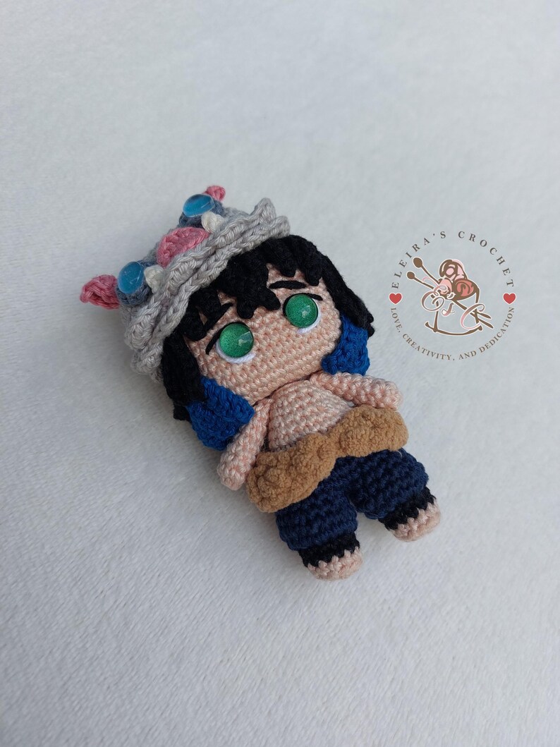 Crochet Amigurumi Boar Inosuke Anime Inspired Pattern - Etsy