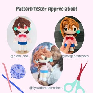 Ayase Momo From Dandadan Inspired Amigurumi Crochet Pattern - Etsy