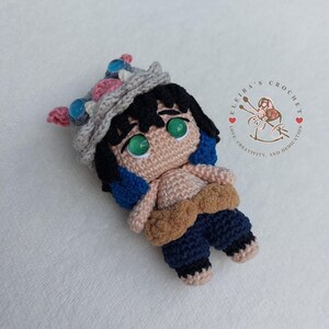 Crochet Amigurumi Zenitsu and Inosuke SET Inspired Pattern - Etsy