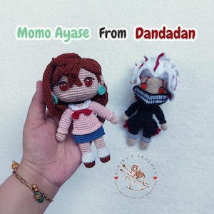 Ayase Momo From Dandadan Inspired Amigurumi Crochet Pattern - Etsy