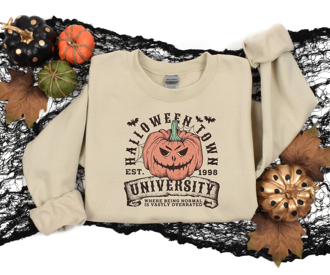 Halloweentown Est. 1998 University Vintage Sweater for Movie - Etsy
