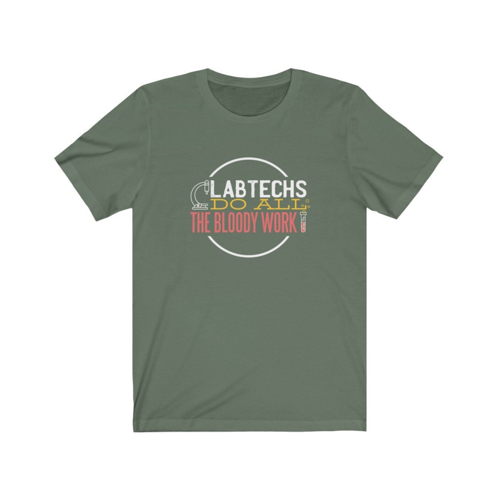Lab Tech Funny Shirt Medical Technician Scientist | Etsy