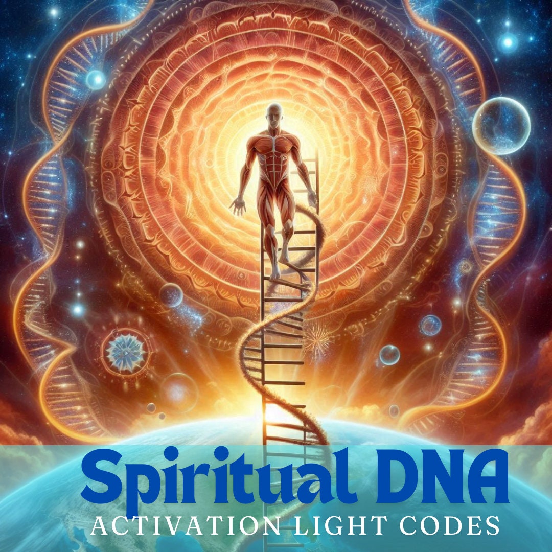 Spiritual DNA Activation Light Codes - Etsy