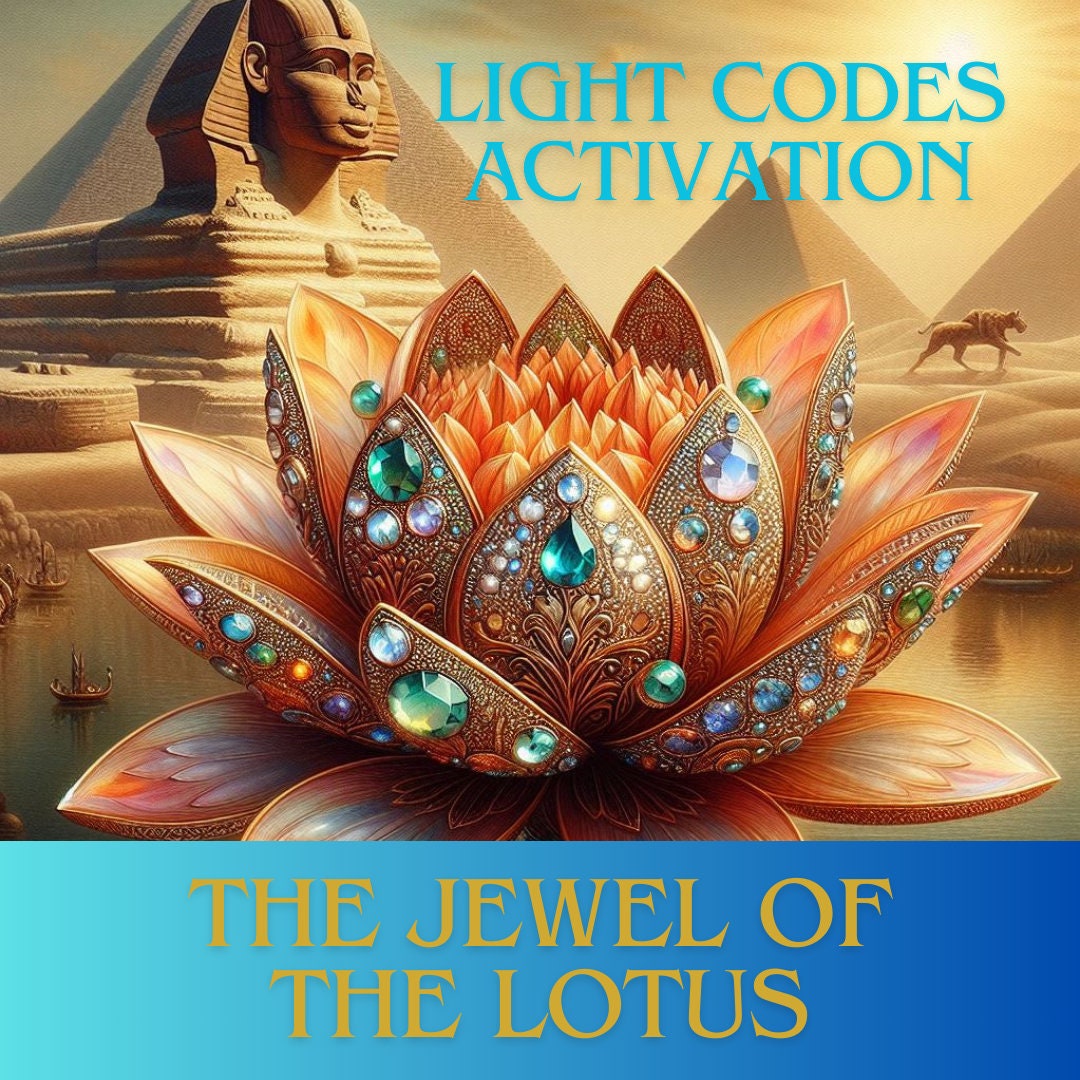 Egypt Light Codes Lotus Egyptian Kundalini Light Codes Activation ...