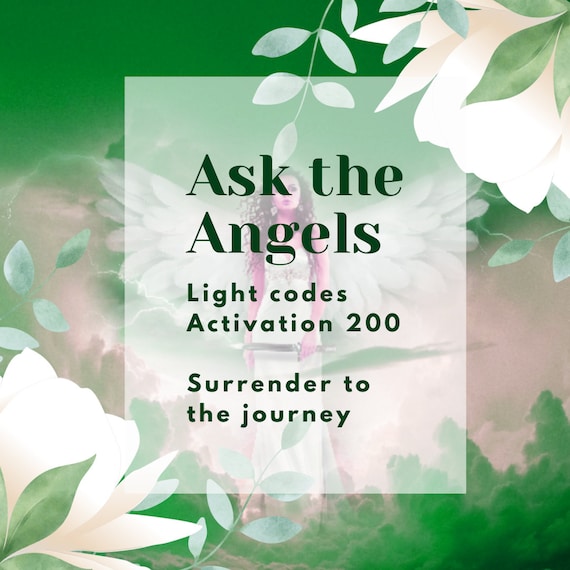 Surrender to the Journey Light Codes Activation | Etsy