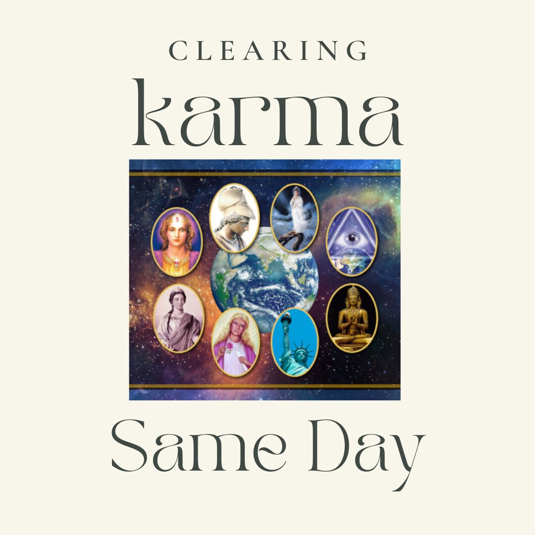 Karma Clearing - Same Day - Etsy