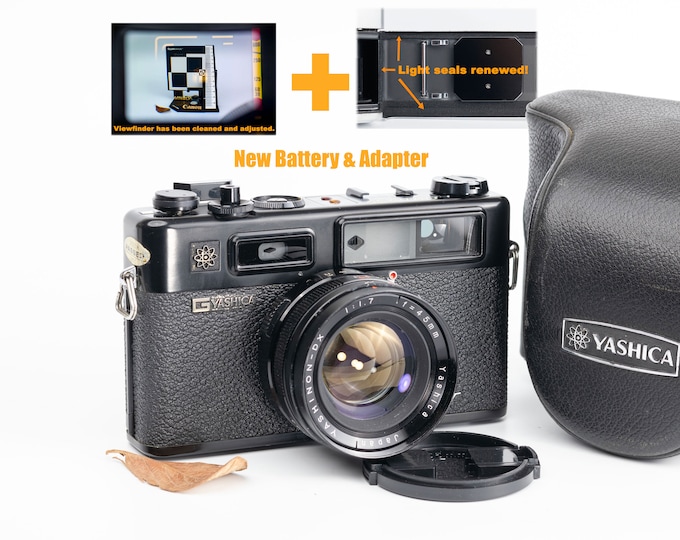Cla'd Yashica Electro 35 GT Film Camera 35mm Vintage Film Camera - Etsy