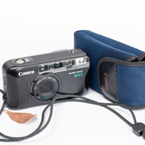 Canon Prima 5 Sure Shot Max Film Camera 35mm Vintage Point & Shoot ...