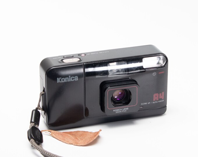 Konica A4 Big Mini Vintage 35mm Autofocus Compact Point and Shoot ...