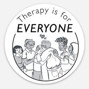 Therapy Sticker, Counseling Sticker, Stickers, Mindfulness, Meditation ...