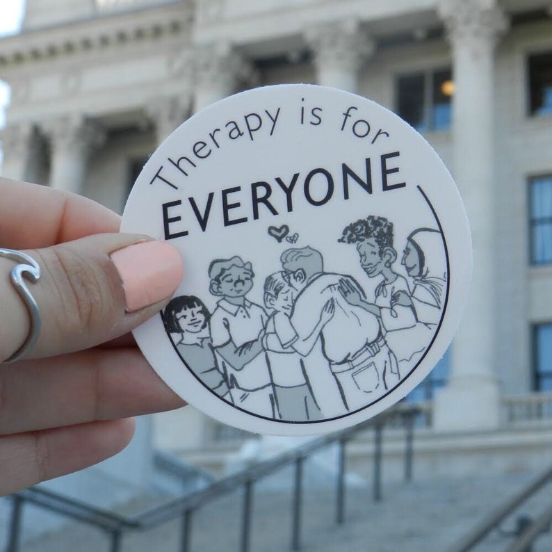 Therapy Sticker, Counseling Sticker, Stickers, Mindfulness, Meditation ...