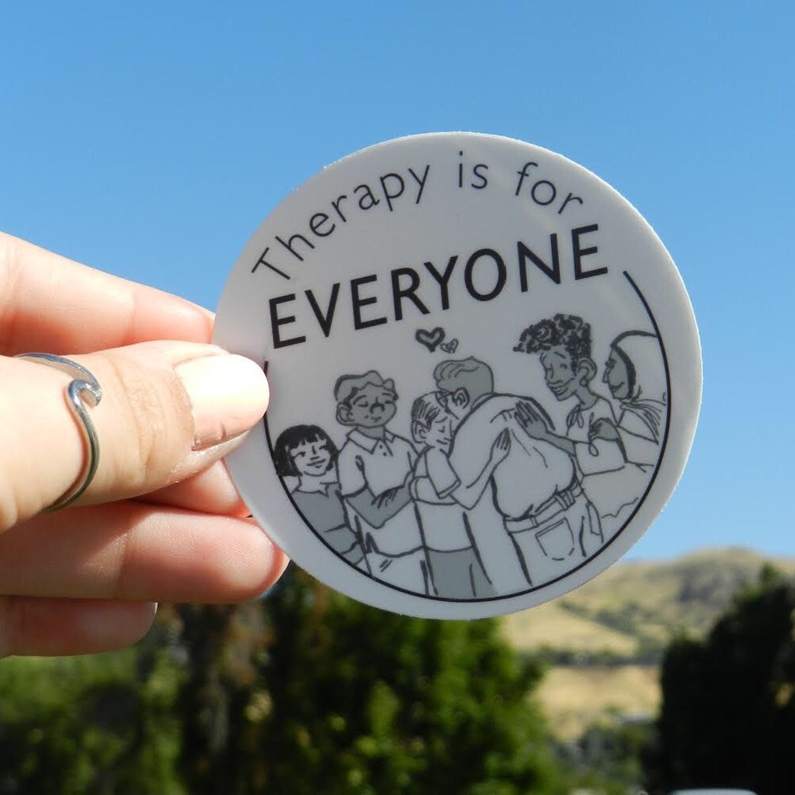 Therapy Sticker, Counseling Sticker, Stickers, Mindfulness, Meditation ...