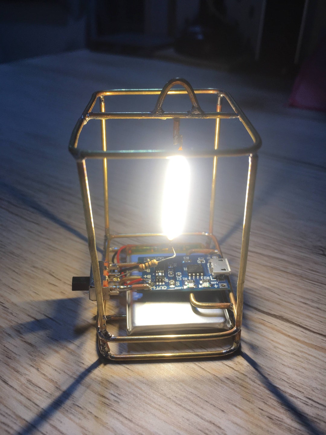 Filament DIY LED Electronic Lantern as Antique Vintage & - Etsy