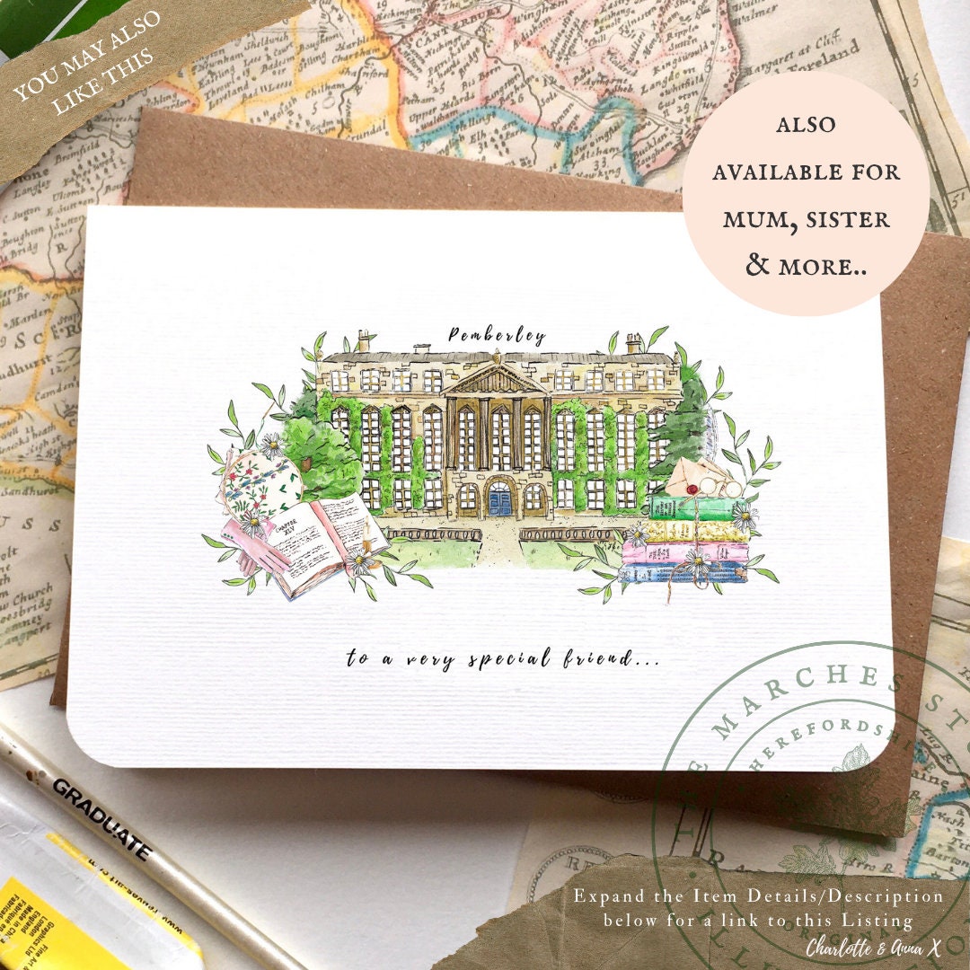 Jane Austen Note Card Set of 3 With Famous Quotes From Her Books ...