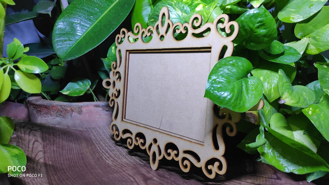 Artncraftgallery Funny Photo Frame Handmade Wooden Photo Frame With ...