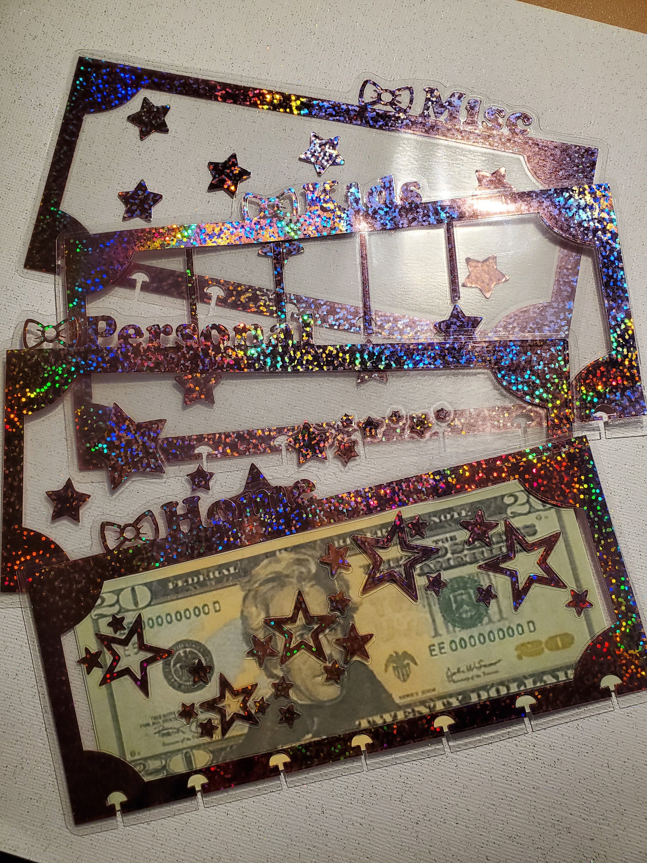 Star Cash Envelopes | Etsy