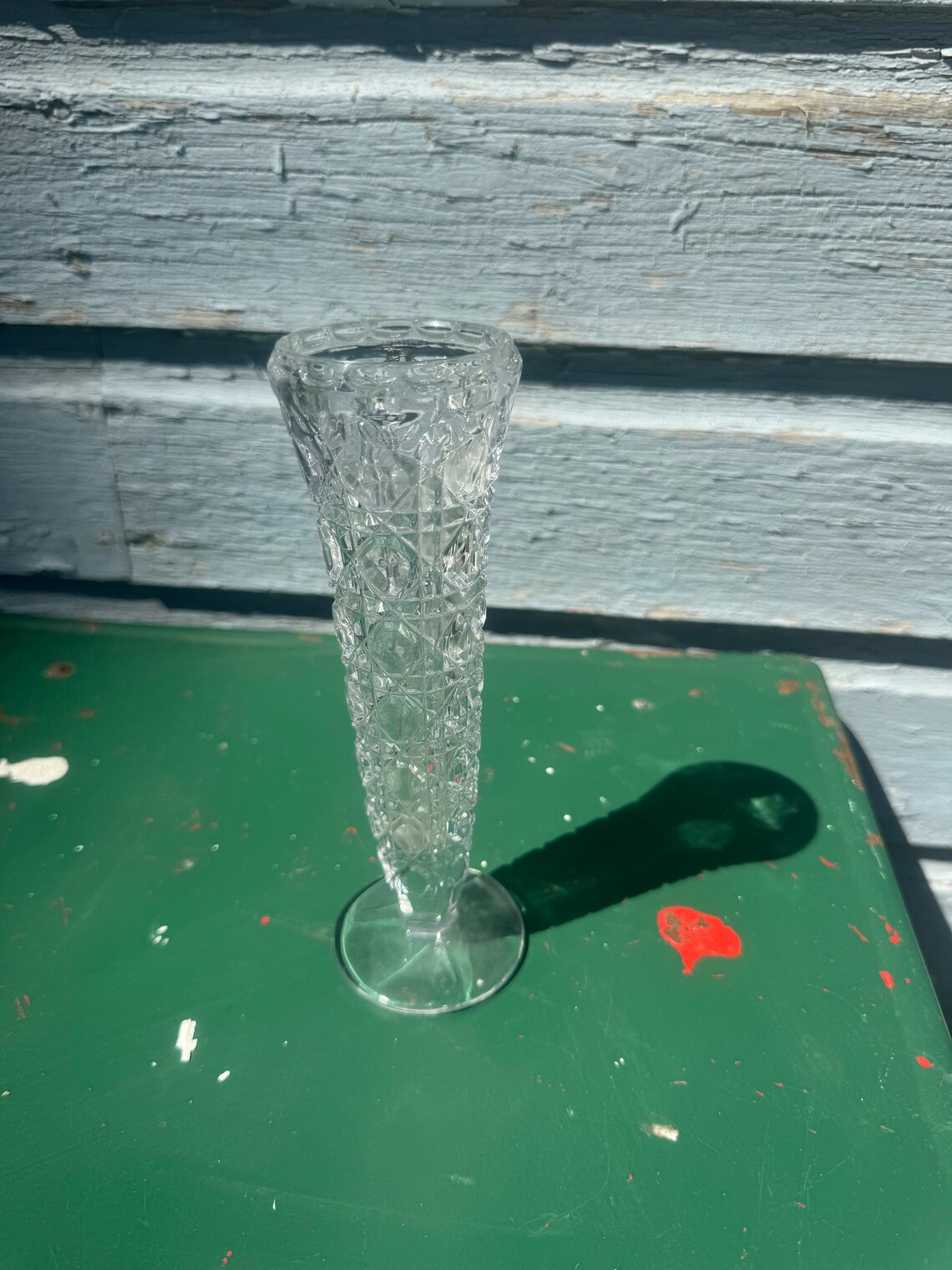 Vintage Royal Brighton Indiana Glass Bud Vase - Etsy