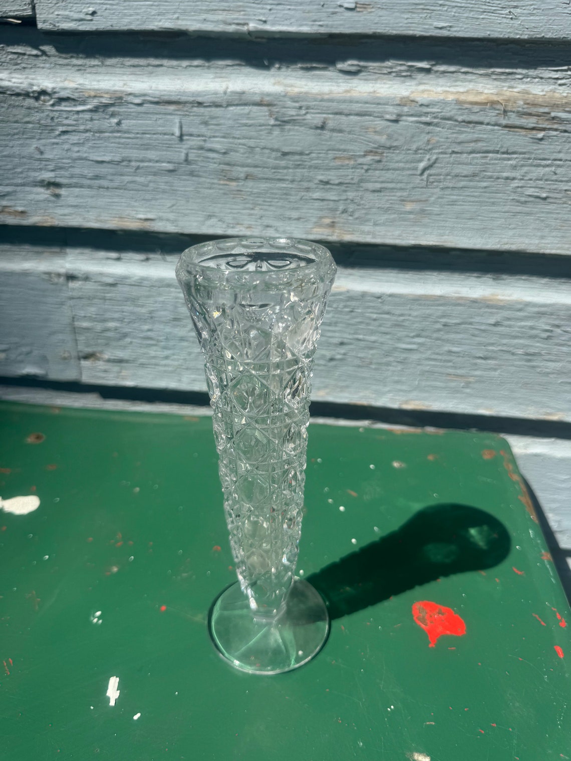 Vintage Royal Brighton Indiana Glass Bud Vase - Etsy