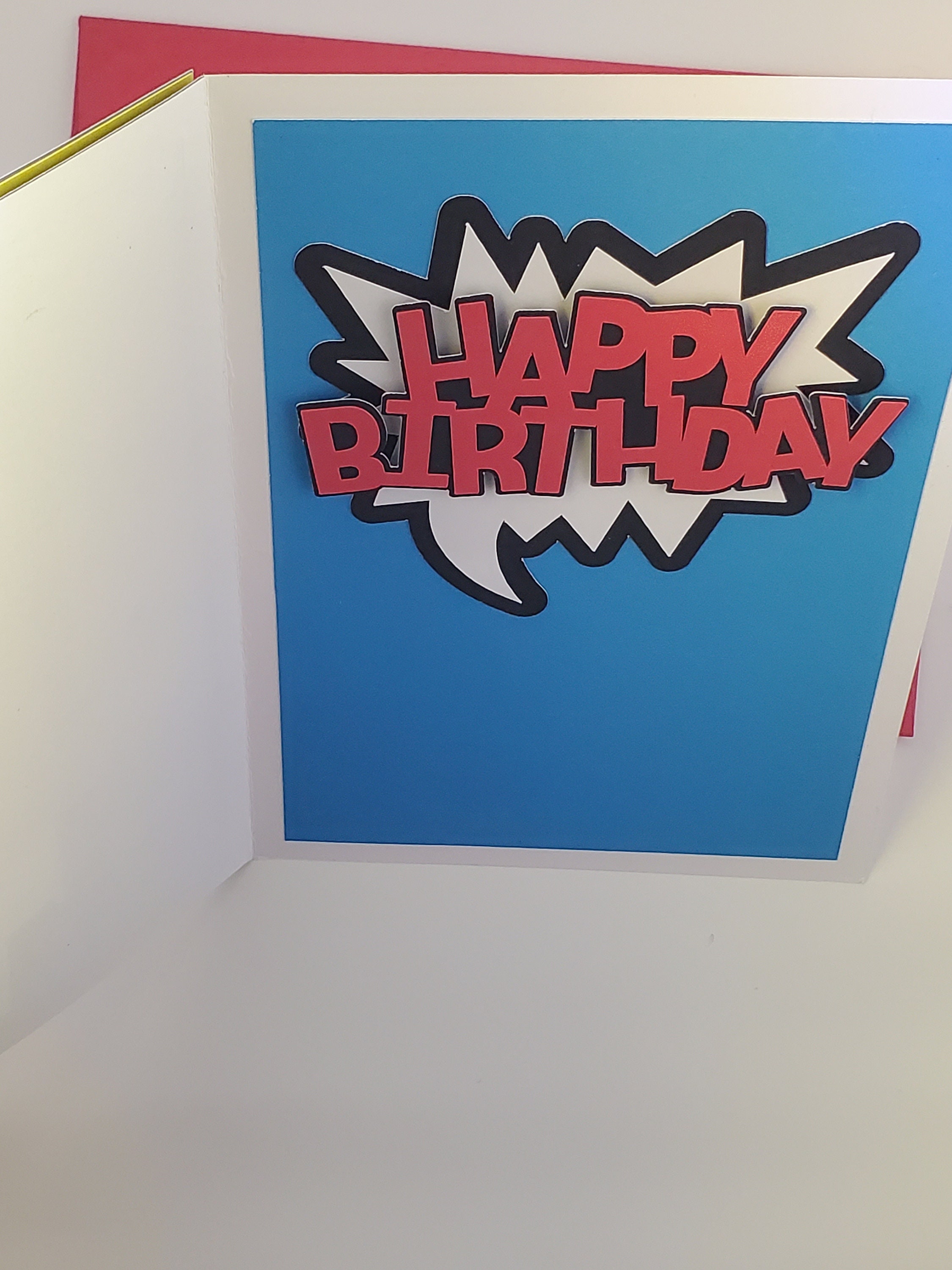 Spiderman Birthday Card - Etsy