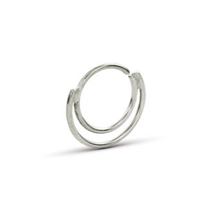 Nose Ring, 925 Silver Nose Hoop, Indian Nose Hoop, Nose Ring Hoop, Nose ...